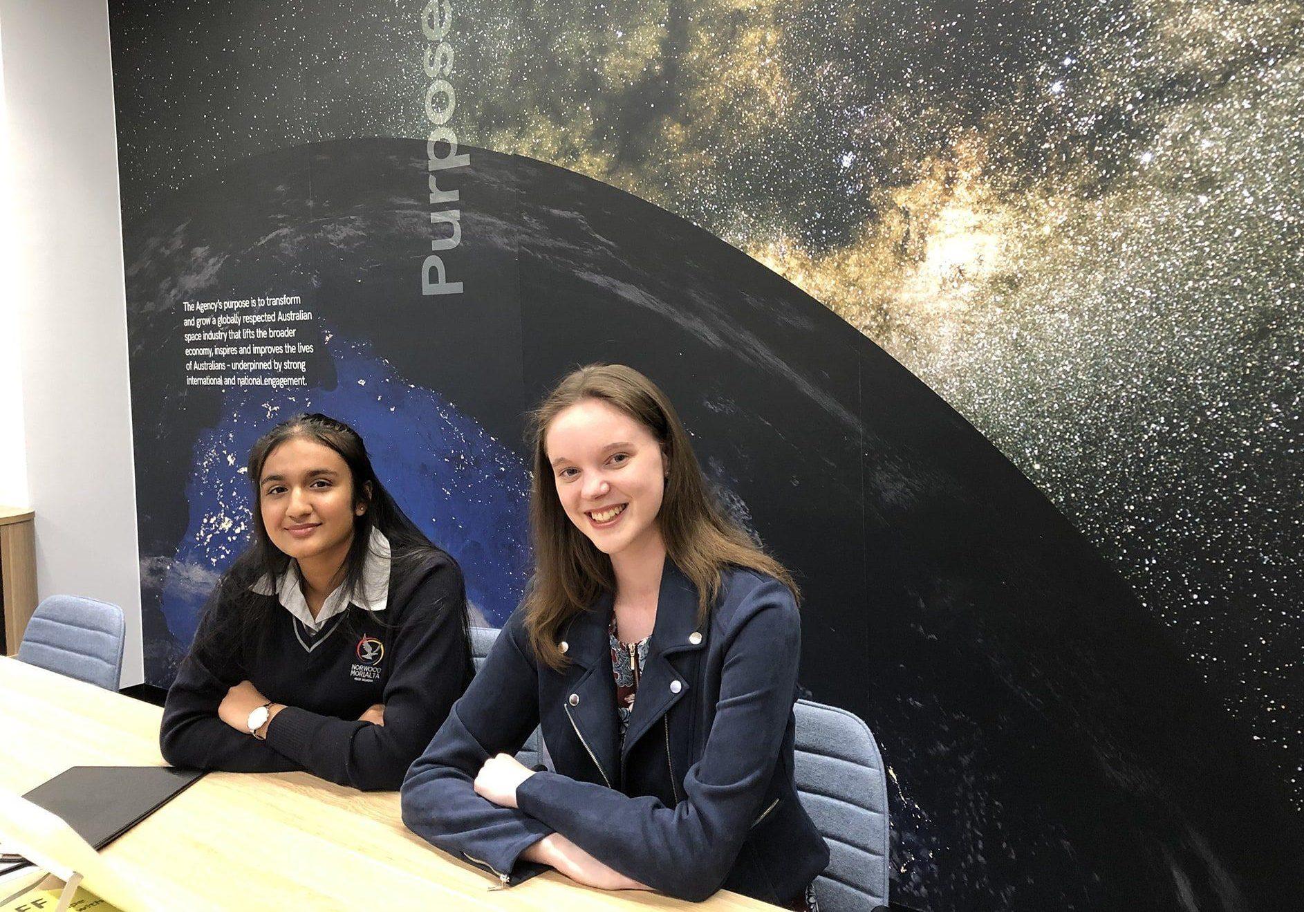Students shoot for the stars in space industry work experience program ...