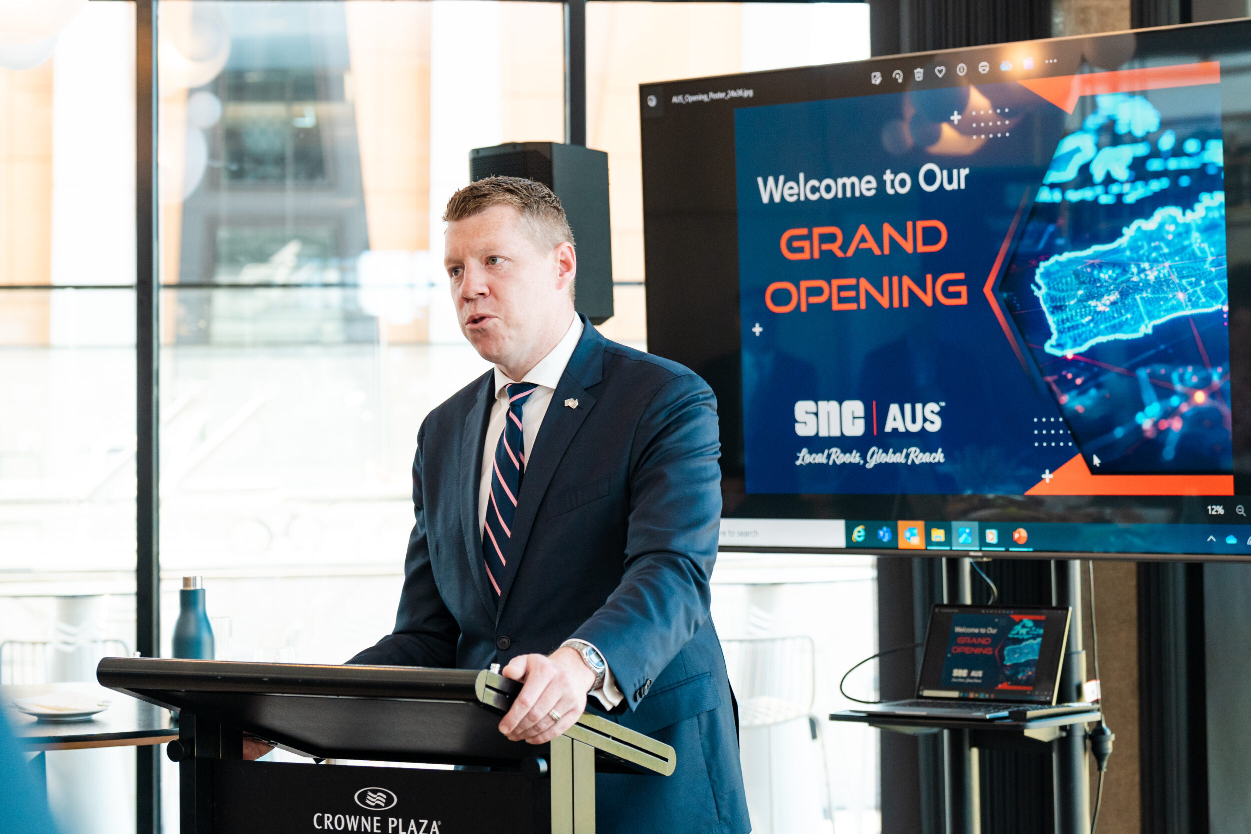 Major US defence company SNC, sets up at Lot Fourteen